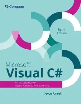 Microsoft Visual C#: Introduction to Object Oriented Programming, 8th ...